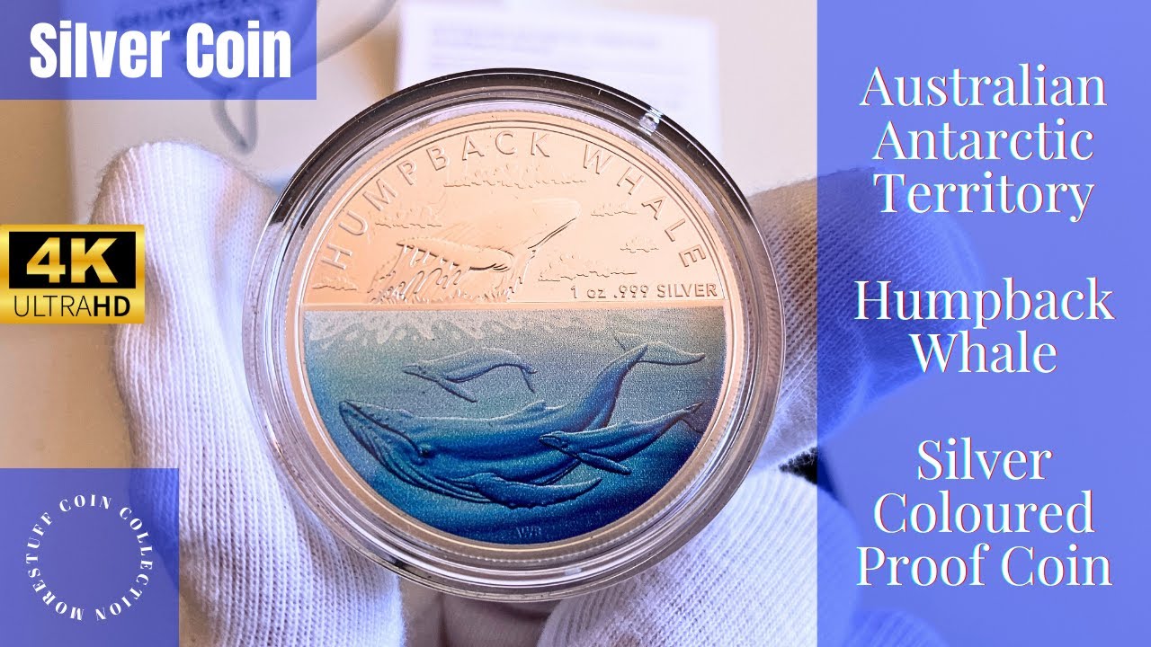 🐋 Unboxing the Humpback Whale $5 1oz Silver Coloured Proof Coin | Royal Australian Mint - YouTube