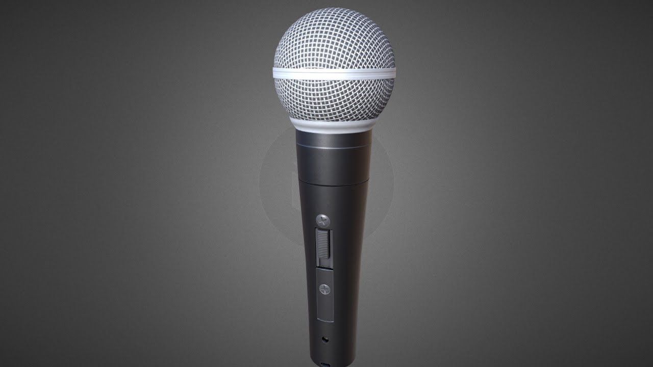 Modeling microphone with MAYA - YouTube