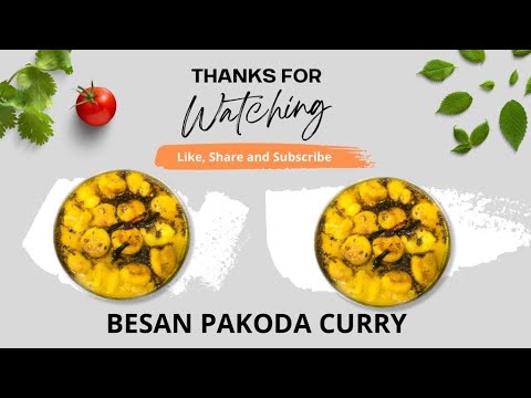 Tasty Besan Pakoda Curry - YouTube