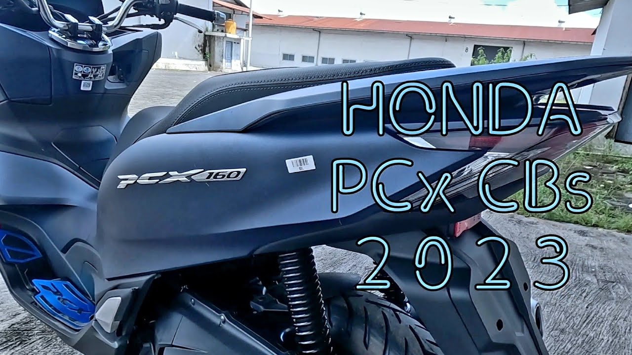 HONDA PCx 160 CBs 2023 Biru DOFF | Royal Matte BLUe Yang Mewah ! - YouTube