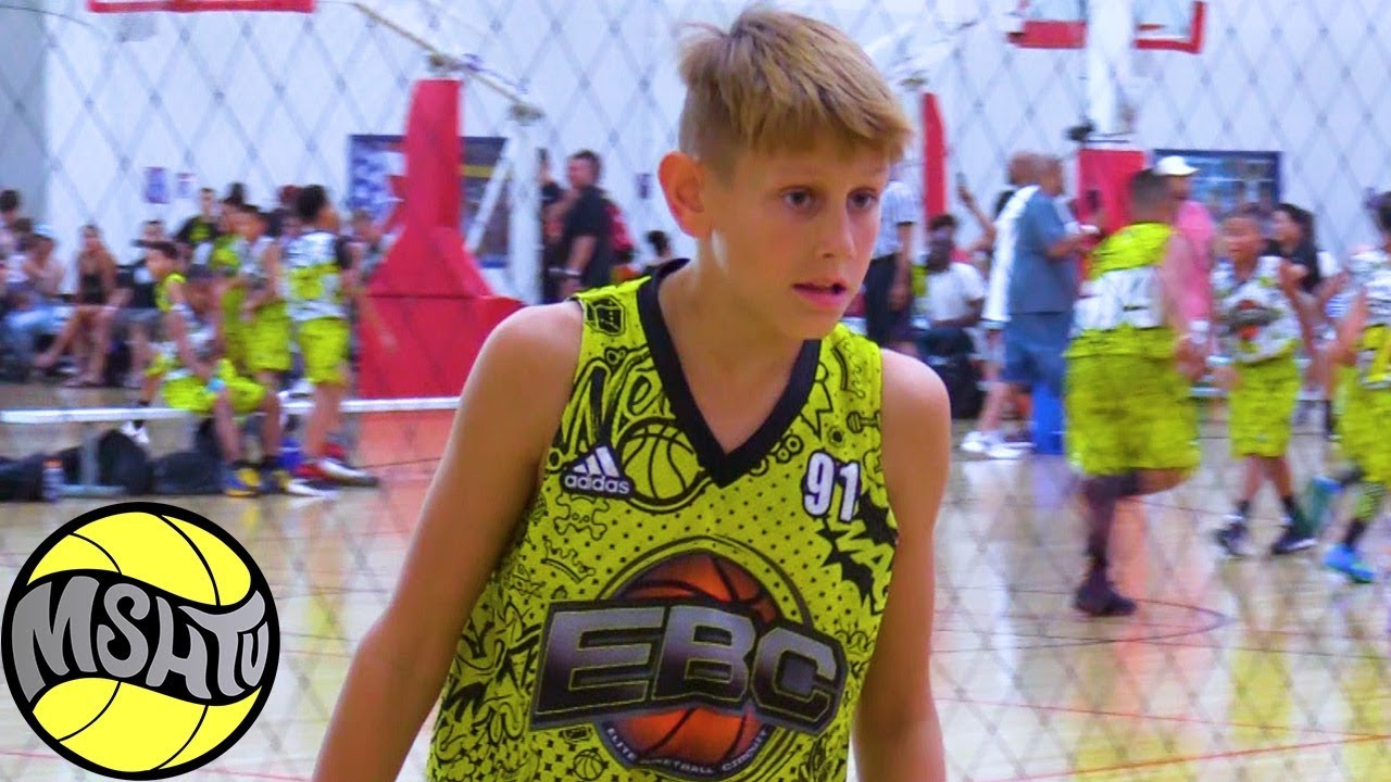 Davis Fogle is a DIME DROPPER at the 2018 EBC Jr All American Camp ...