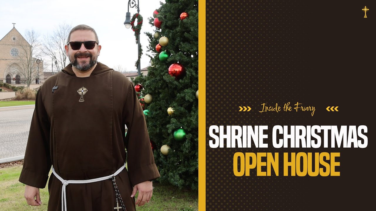 Shrine Christmas Open House | Inside the Friary - YouTube