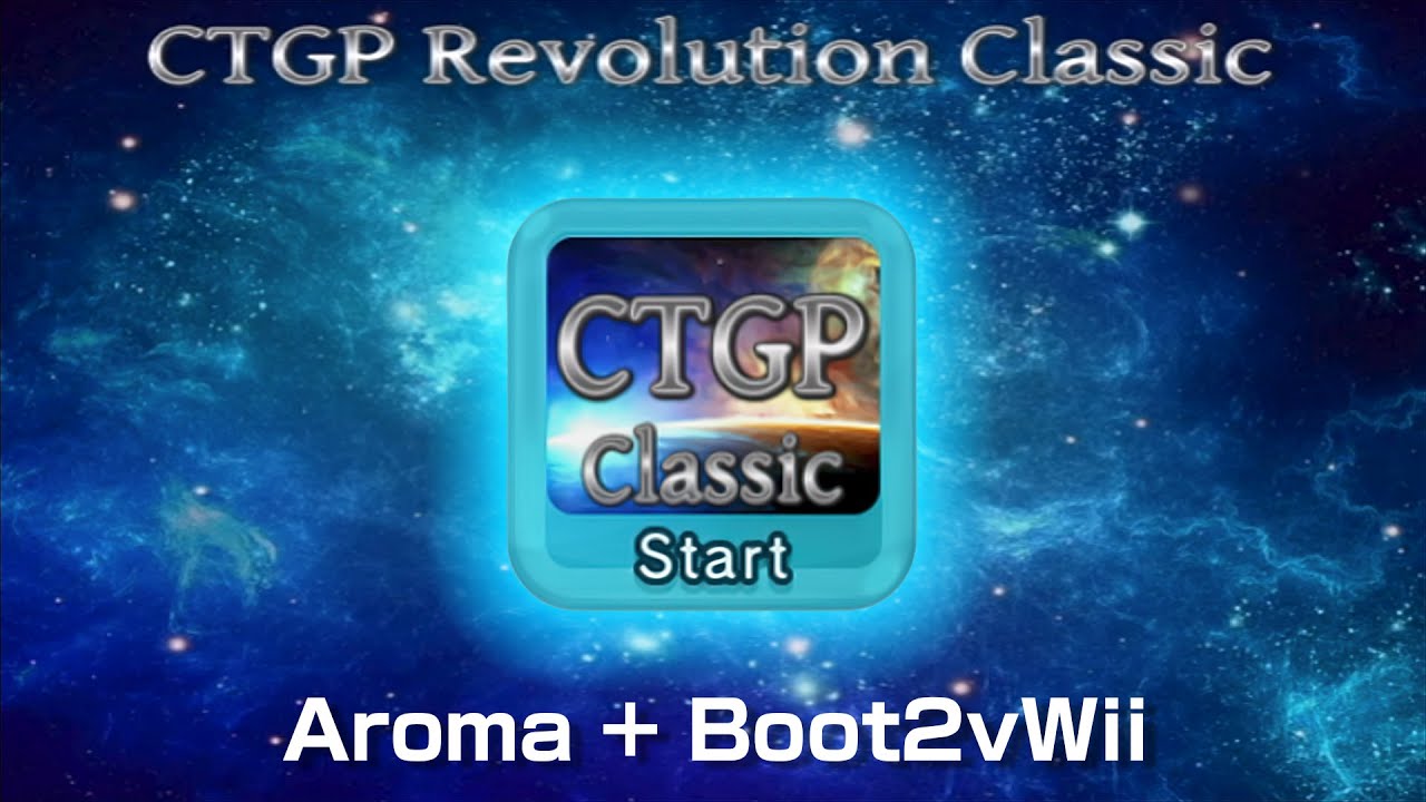 Loading CTGP-R Classic From The Wii U Menu (Aroma/Boot2vWii) - YouTube