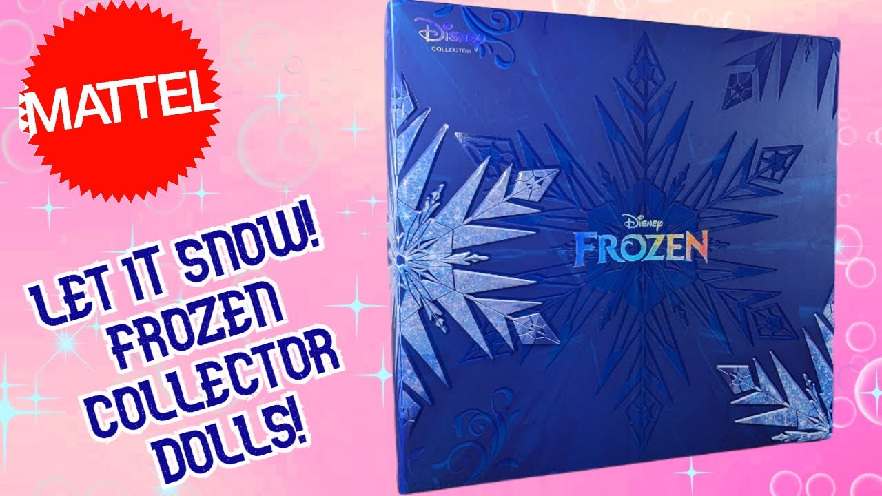 Too Late...Frozen | Mattel Disney100 Frozen Anna and Elsa Collector ...