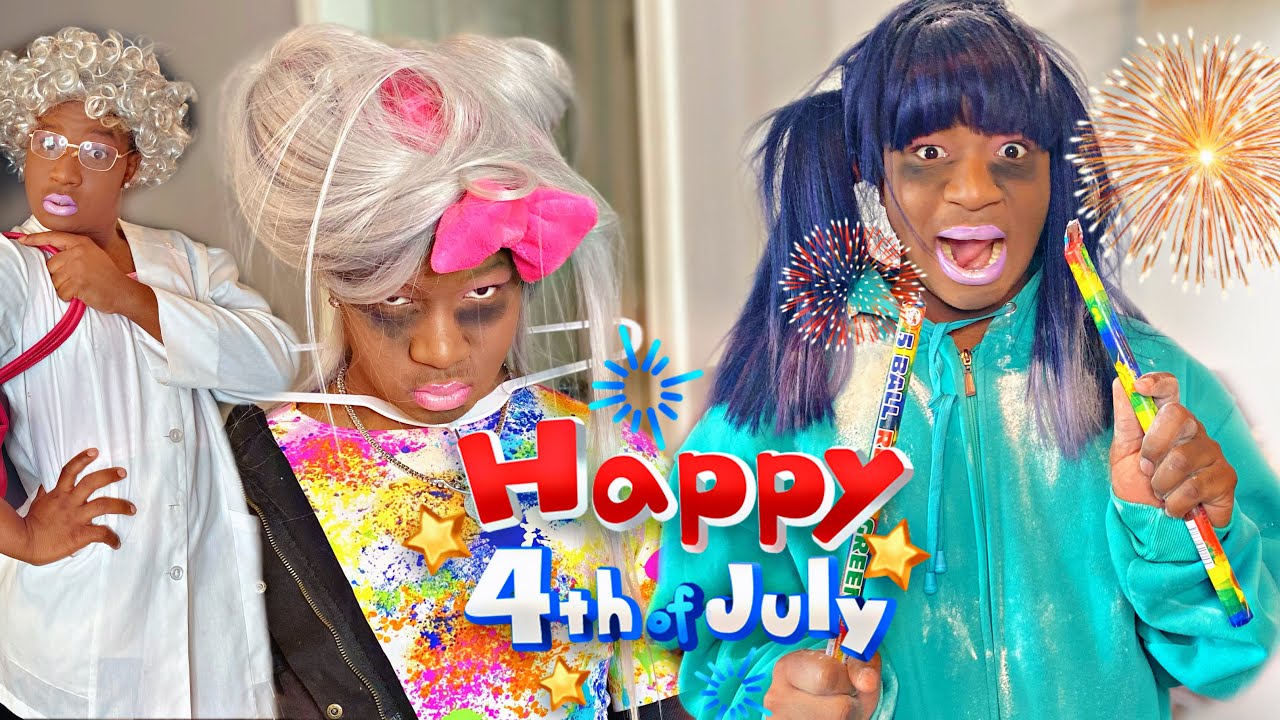 CECE AND LELE BURNS UP THE HOUSE ON 4th OF JULY 😳 ️( Must watch ...