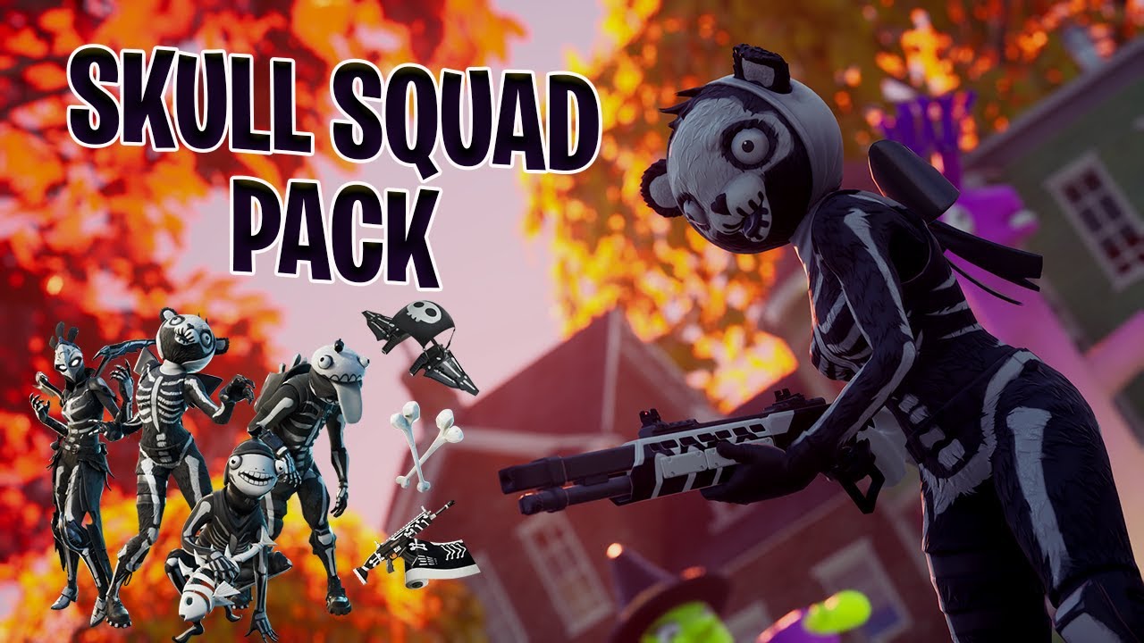 Skull Squad Pack Gameplay | Fortnite - YouTube