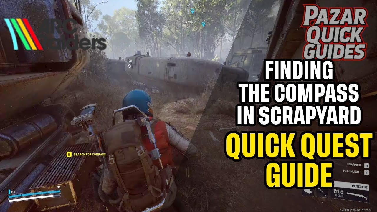 How to Find the Compass in the Scrapyard "Broken Monument" Arc Raiders ...