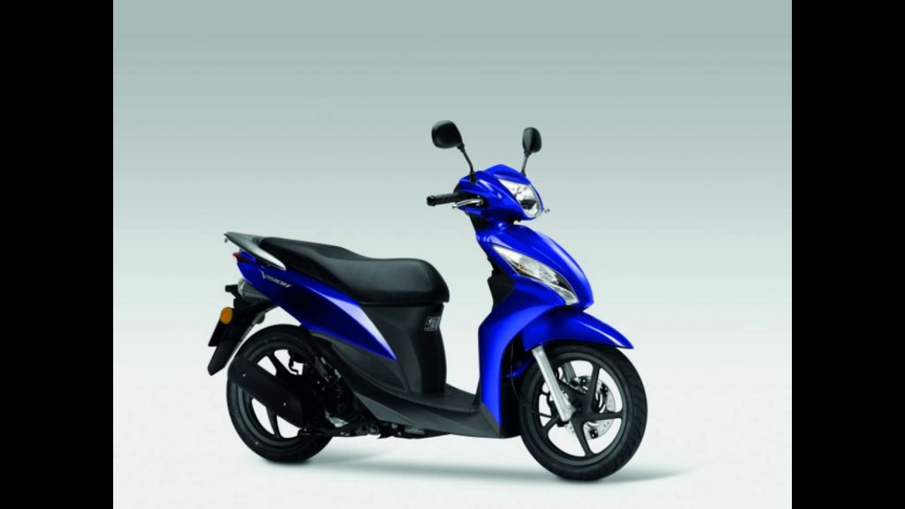 2016 Honda Vision 50 Blue - YouTube