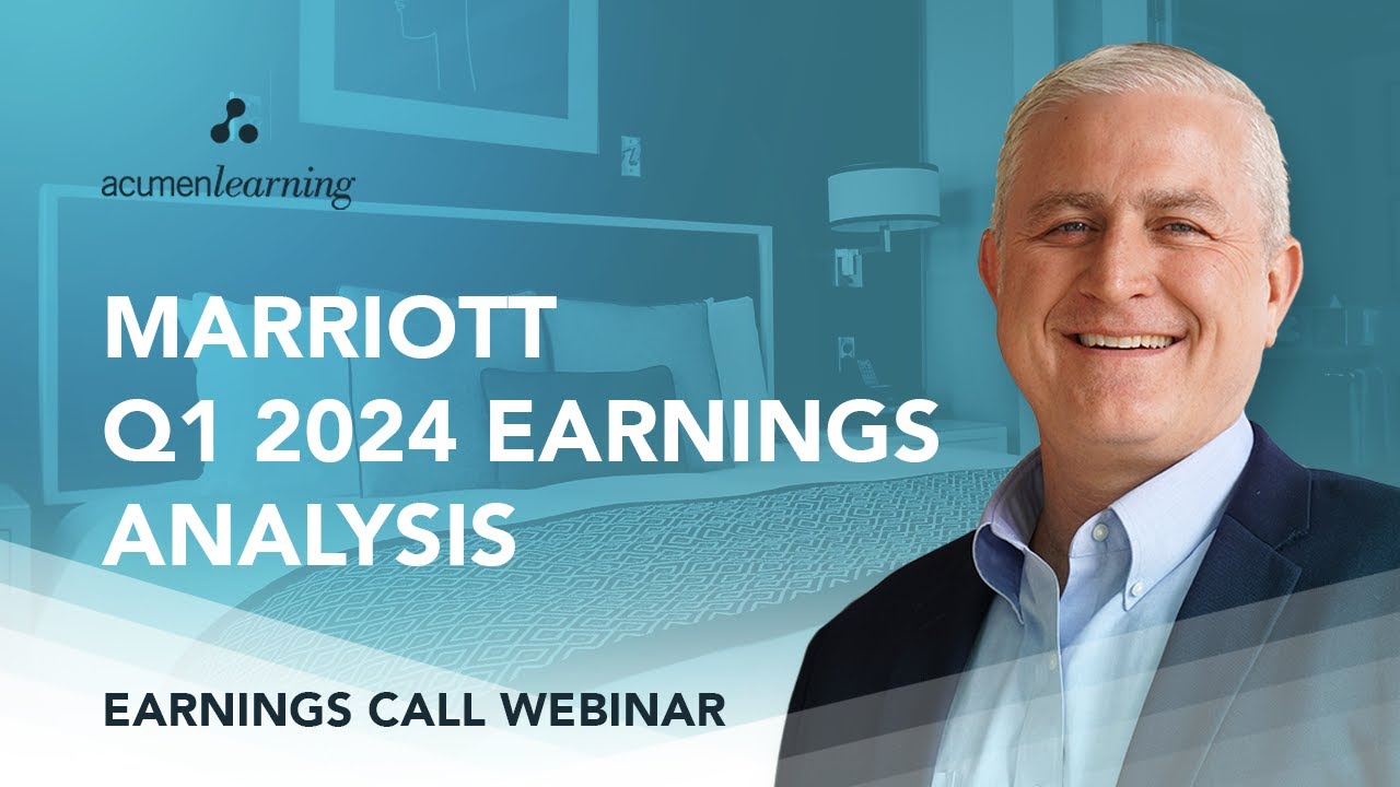 Marriott's Business Strategy | Earnings Call Webinar - YouTube
