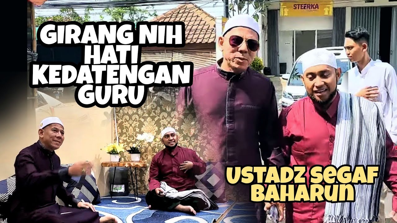 VLOG KEDATANGAN HABIB USTDZ SEGAF BIN HASAN BIN AHMAD BAHARUN - YouTube