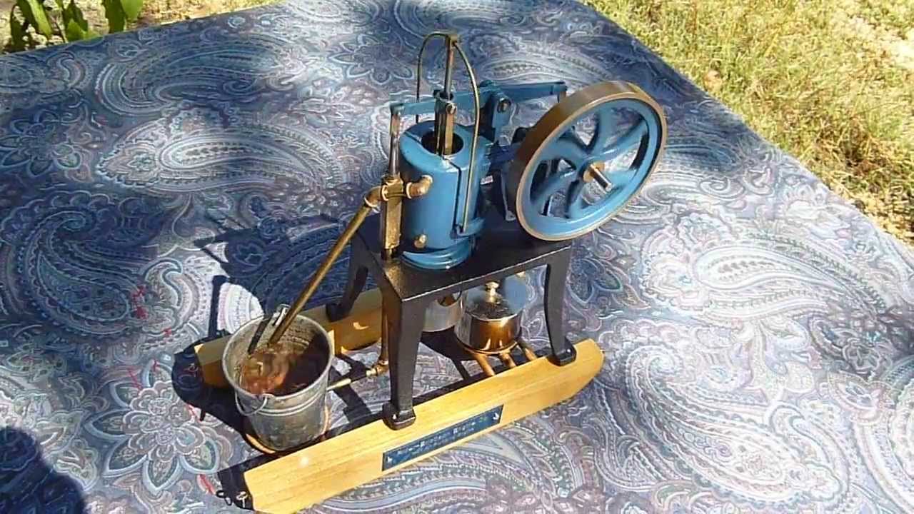 1/8th scale Rider Ericsson Hot Air engine - YouTube