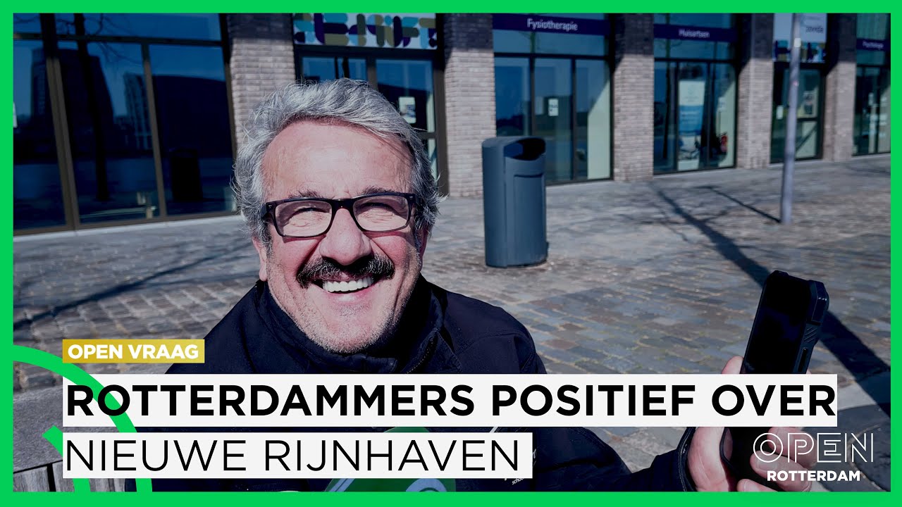 Rotterdammers positief over nieuwe ontwerpen Rijnhaven | OPEN VRAAG ...