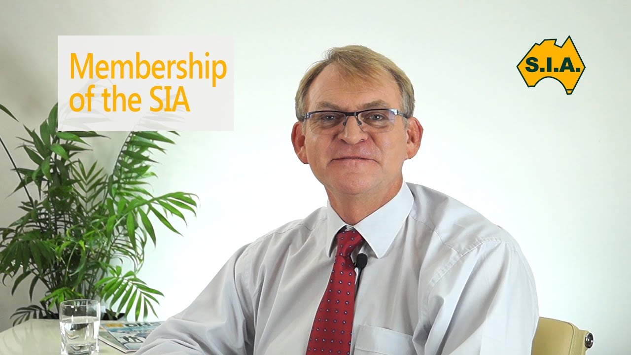 CEO David Clarke outlines benefits of SIA membership - YouTube