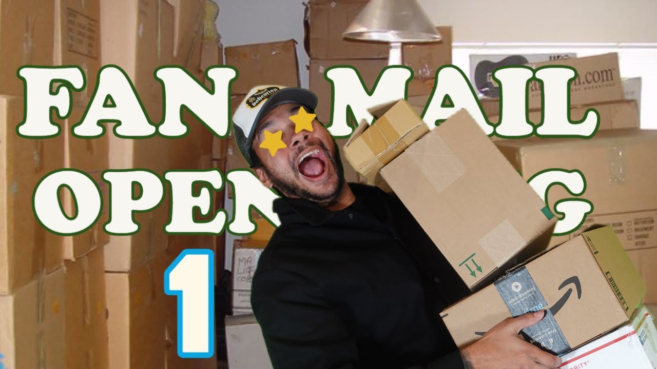 FIRST EVER FAN MAIL OPENING! - YouTube