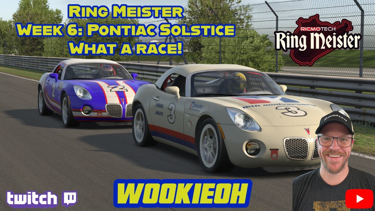 Ring Meister Pontiac Solstice Week 6 - YouTube