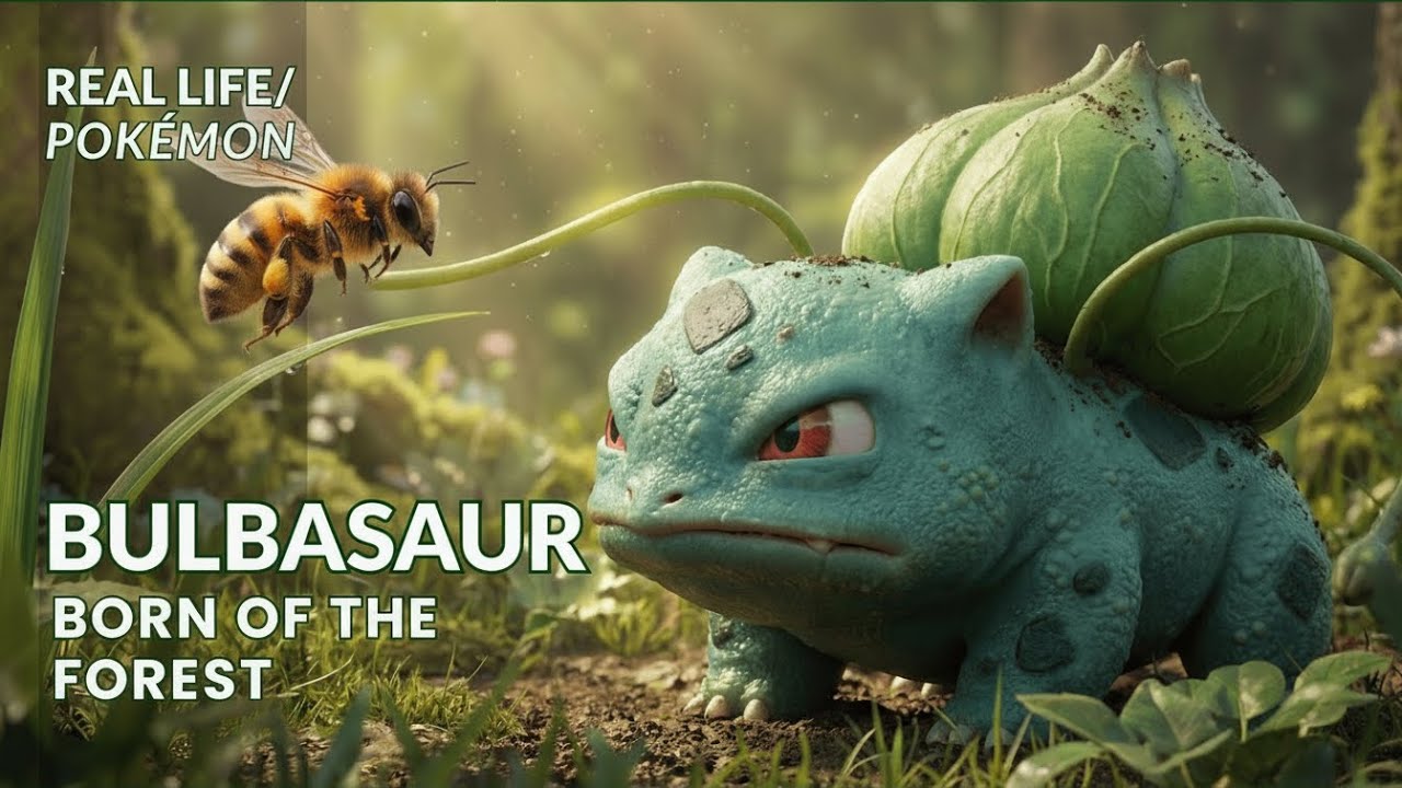 Real Life Pokémon - NatGeo Bulbasaur Story | Pokemon - YouTube
