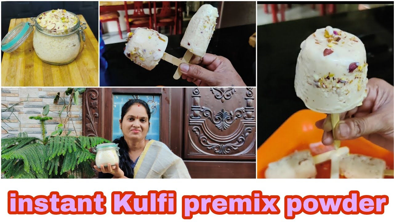 Instant Kulfi premix powderతో ఎంతో Tasty గా వుండే kulfi and Rabdi ...