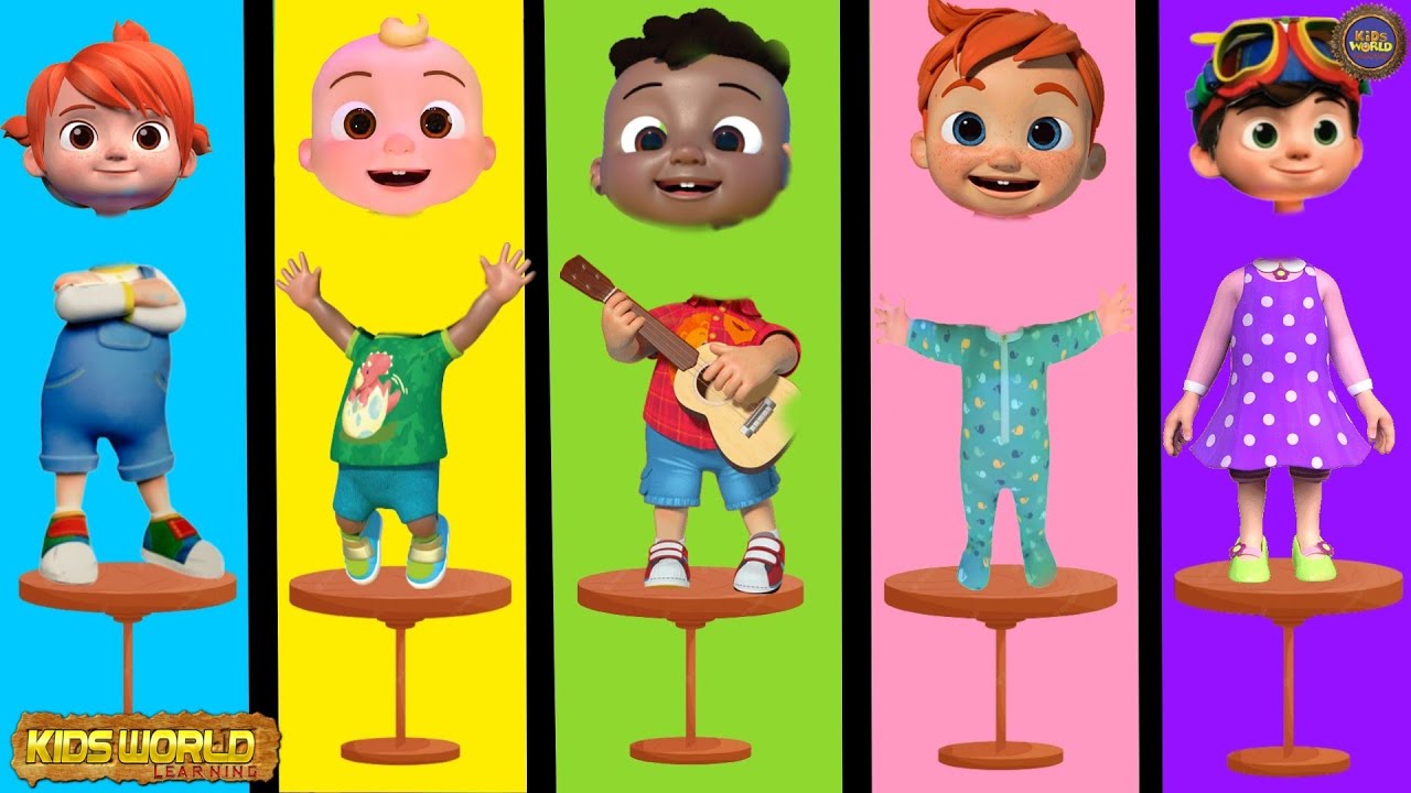 COCOMELON ||Match The Head With Cocomelon Chracters |video for kids ...