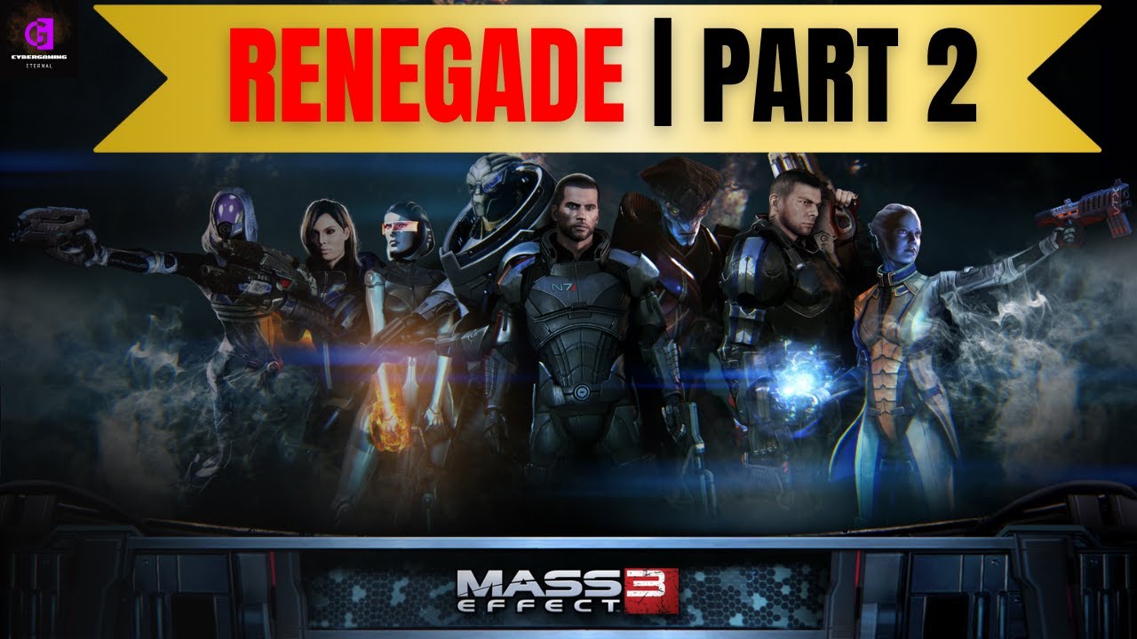 Mass Effect 3: Renegade Gameplay Walkthrough Part 1 (No Commentary ...
