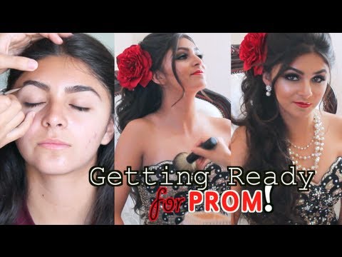 Getting ready for PROM! ♡ - YouTube