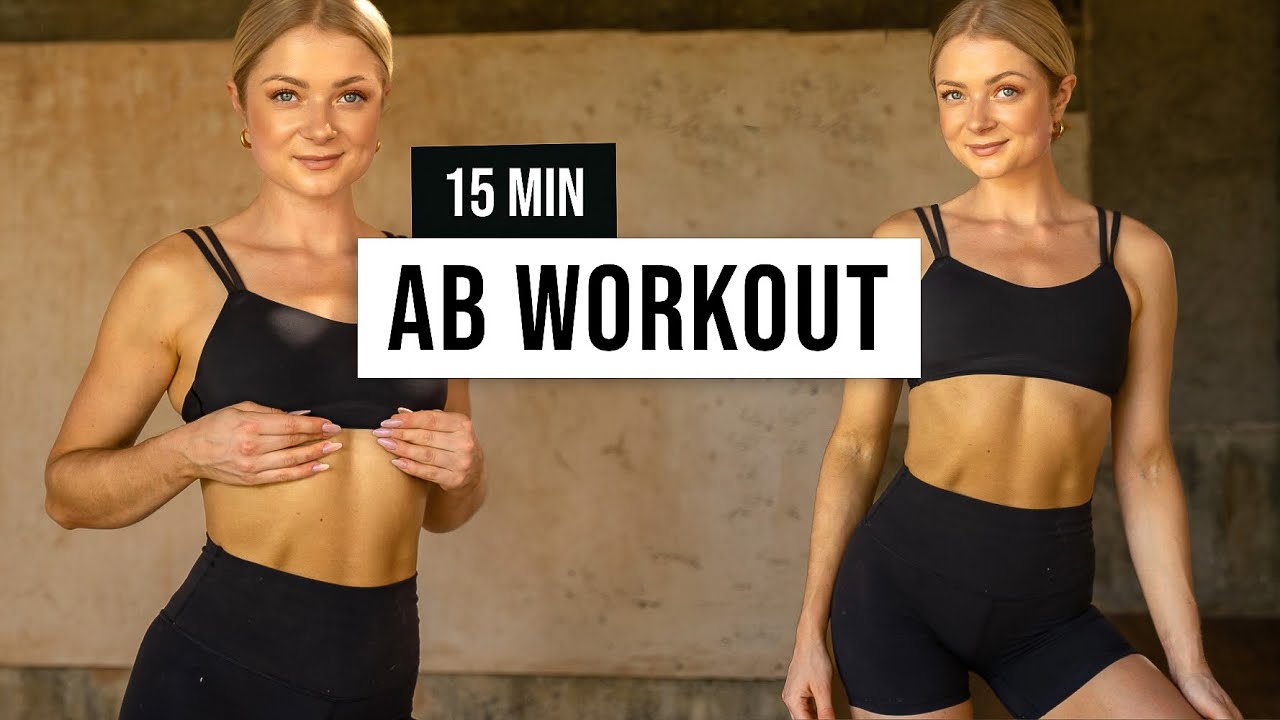 15 MIN ABS & OBLIQUES Workout - No Equipment - Core strengthening ...