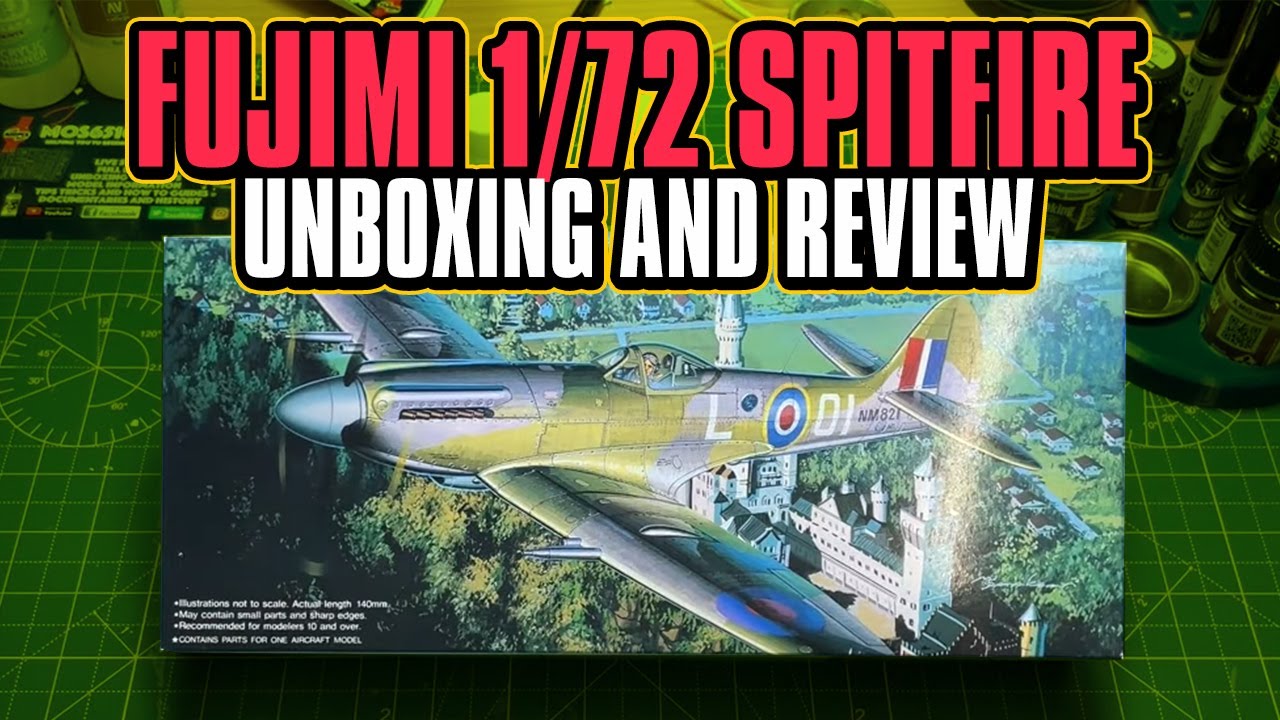 Fujimi Supermarine Spitfire Mk.14E RAF Germany 1/72 Scale Model ...