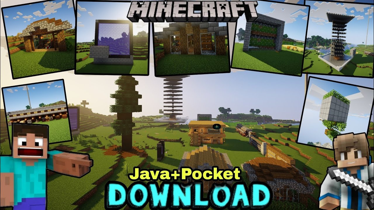 Minecraft 1.21 Survival World For Java Edition And Pocket Edition ...