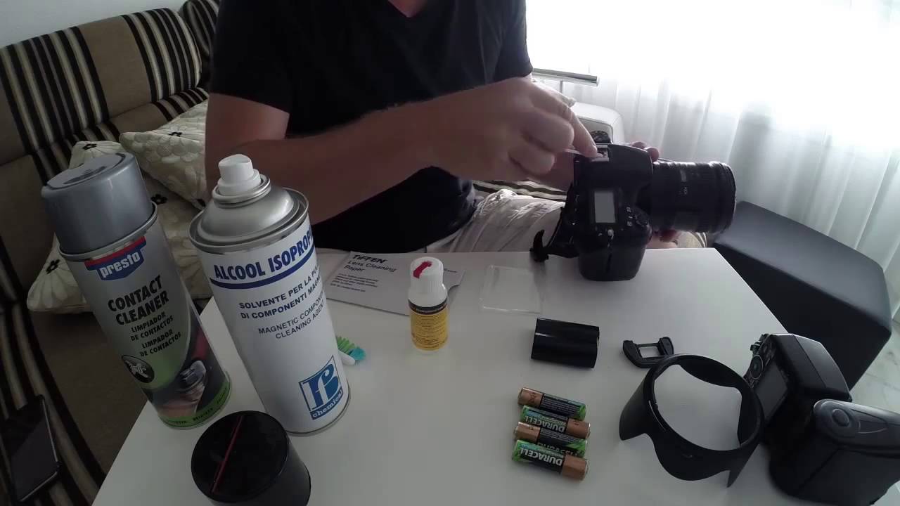 Pulizia Macchine Fotografiche - YouTube