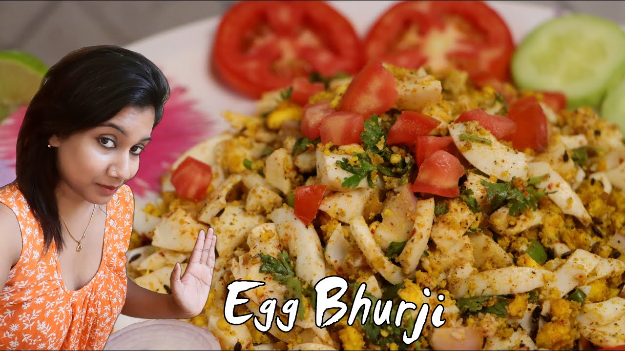 Boiled Egg Bhurji full Recipe | Tasty Street food | How to make ...