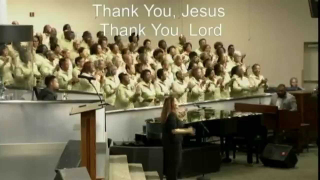 "In Everything Give Thanks" Fellowship Chorale (Old School Church Beat ...