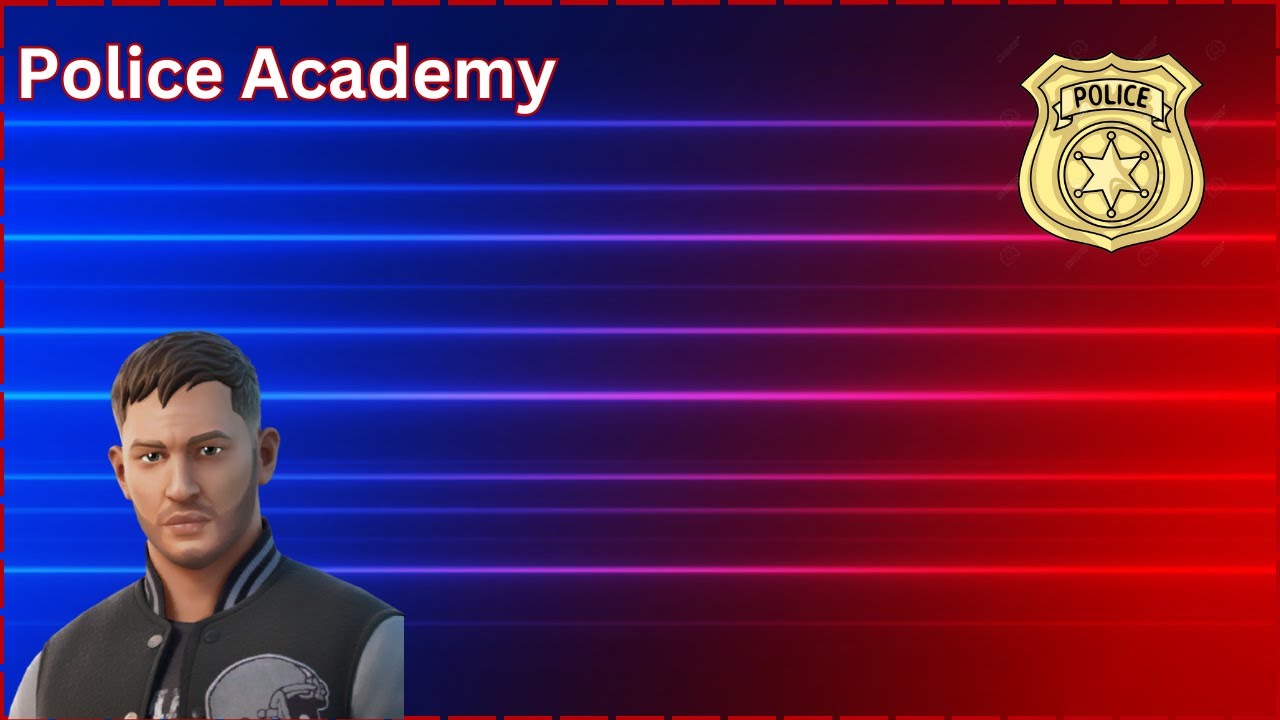 Police Life: Police Academy Pt.1 (A Fortnite Roleplay) - YouTube