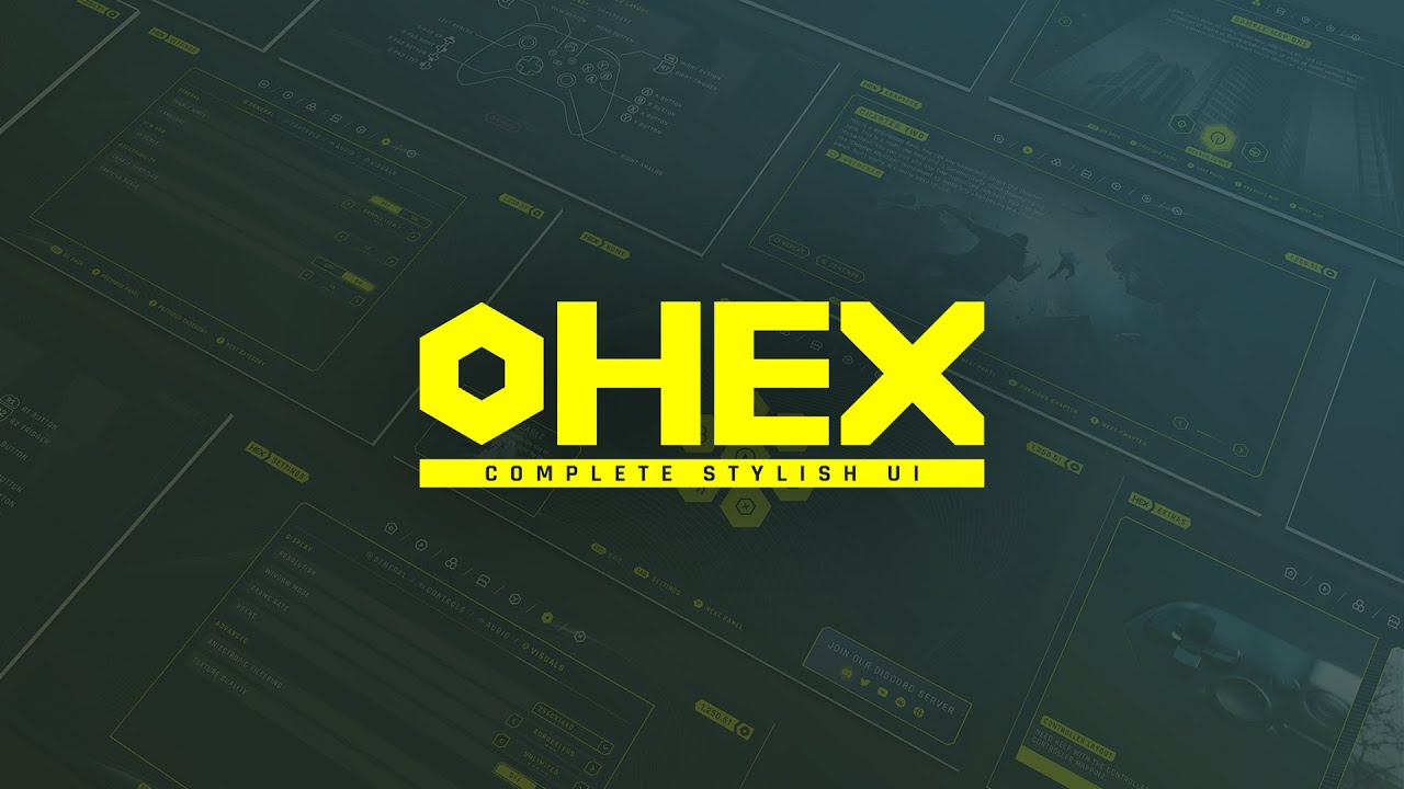 Hex - Complete Stylish UI (Unity Asset) - YouTube