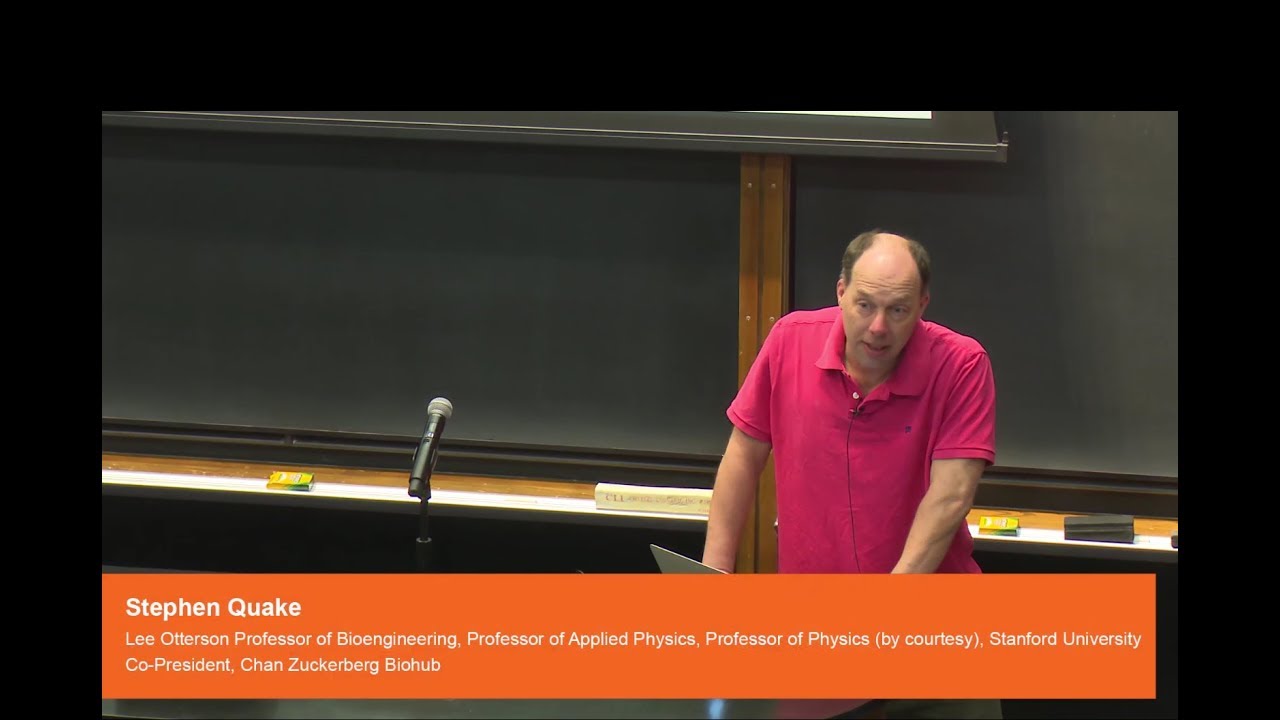 Stephen Quake, "The Cell is a Bag of RNA" | KNI Distinguished Seminar ...