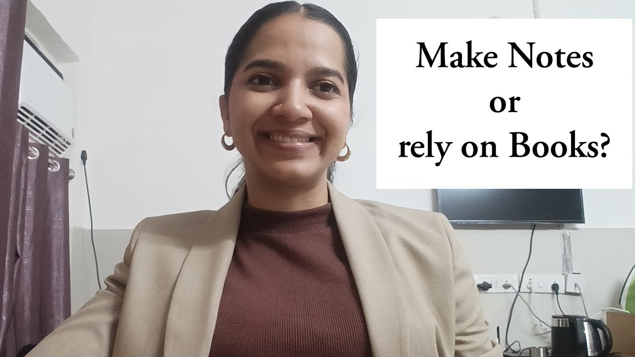 Should Make Notes or rely on Static Books? | UPSC | Civil Services Exam ...