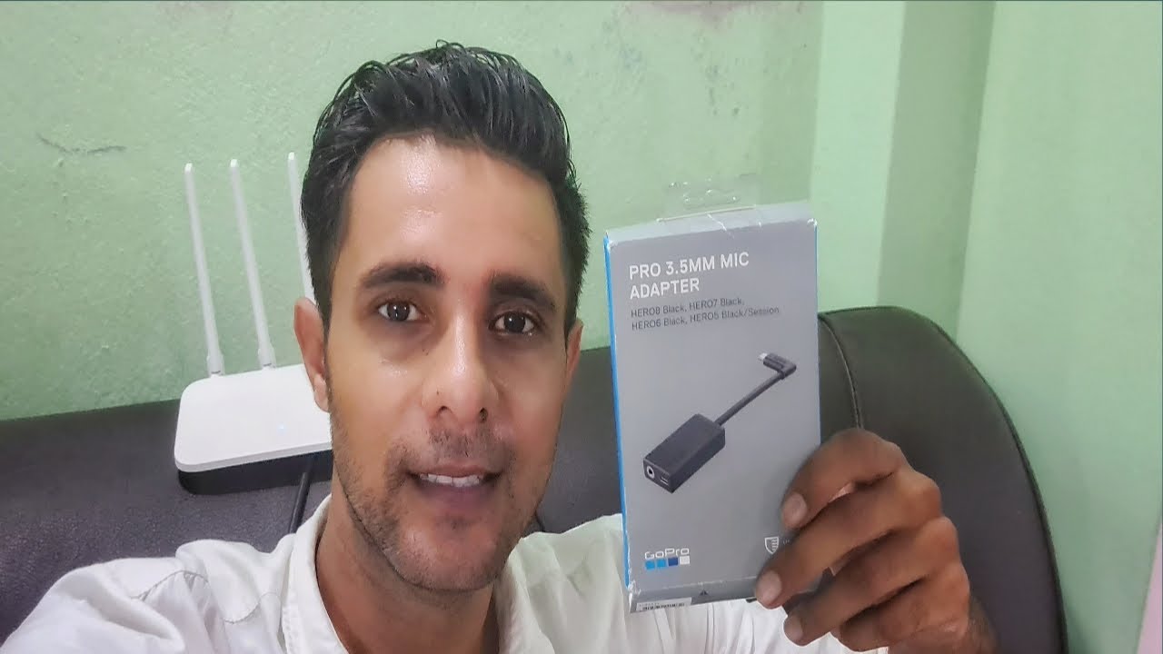 External mic adapter for goPro hero 7,8,9 | total mic setup for goPro ...