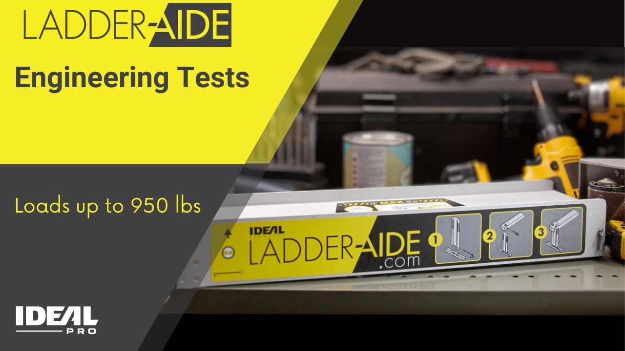 Ladder-Aide Engineering Tests - YouTube