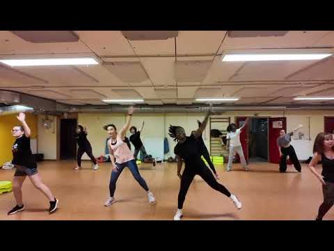 Zumba à Liège - warm up 1 - T.I.N.A. - Fuse ODG