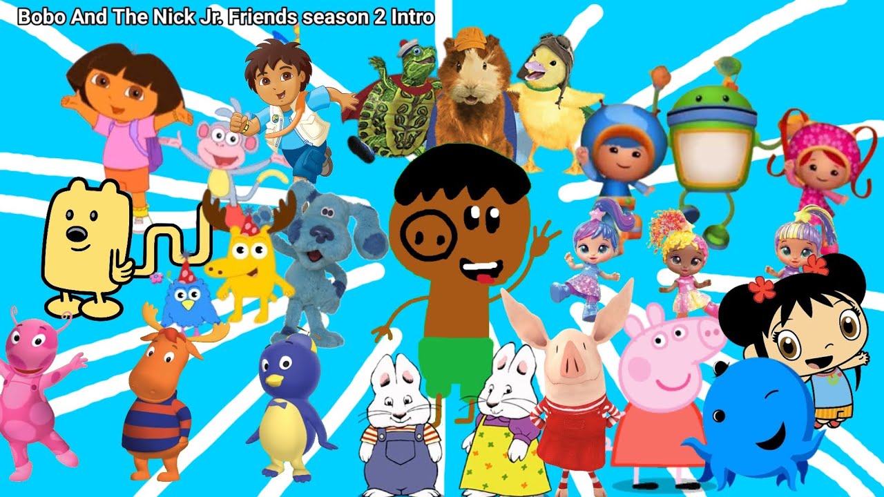 Bobo and the Nick jr. friends season 2 intro - YouTube