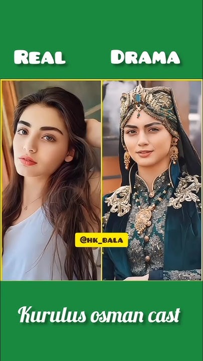 Kurulus osman scenes 6 cast and real name Fatima hatun begam hatun Bala hatun Osman bye short ...