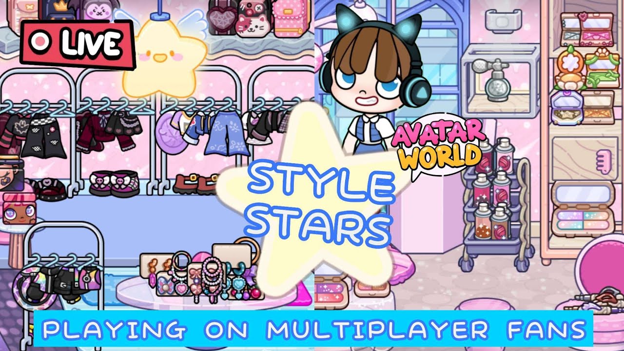 [LIVE] DRESS TO IMPRESS BY STYLE STARS IN MULTIPLAYER BY FANS 💙🤍 ...