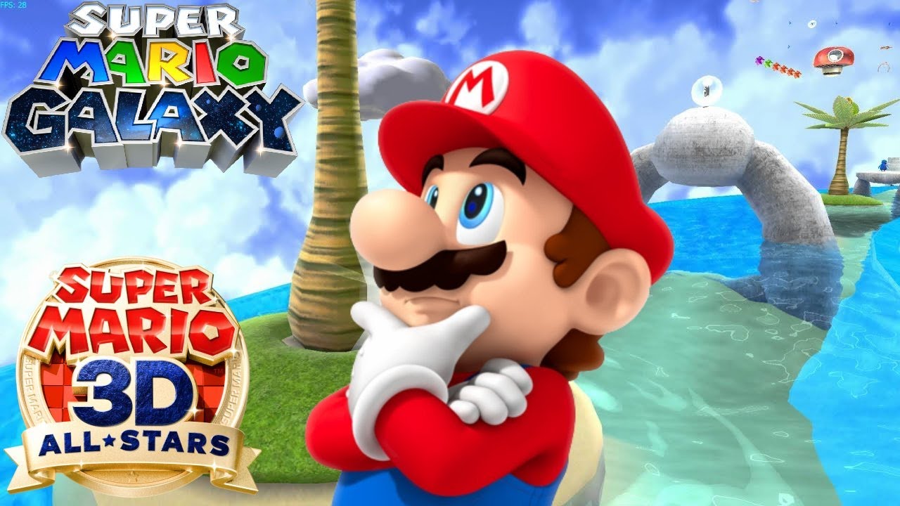 Super Mario Galaxy - Gameplay Walkthrough Part 11 - Sea Slide Galaxy ...