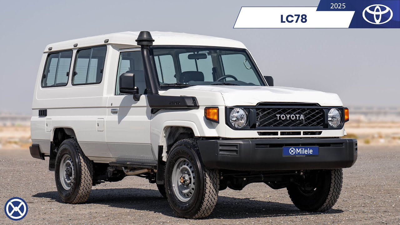 TOYOTA LAND CRUISER LC78 4.2D MT 2025 | LLC784.2D_12 | MILELE - YouTube