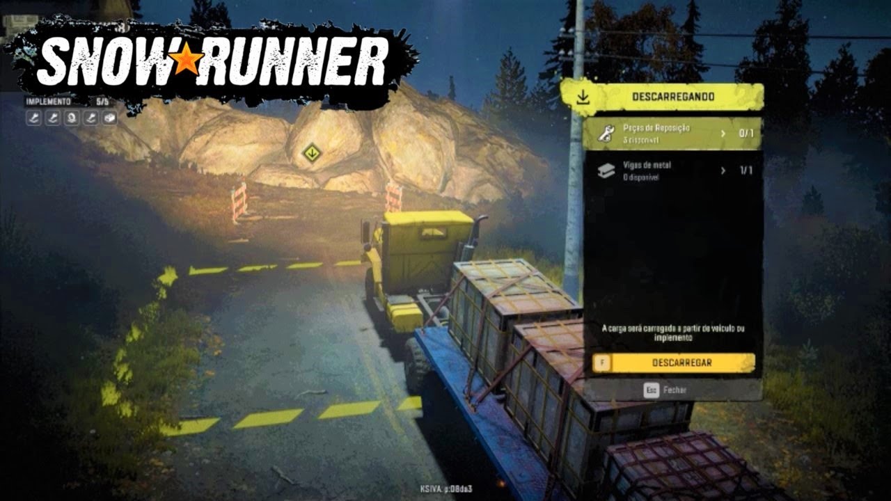 Snow Runner Michigan - Rio Negro: Deslizamento - YouTube