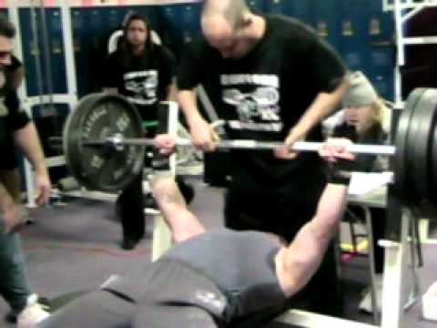 400lb Raw Bench Press State Record, Police and Fire 220lb class ...