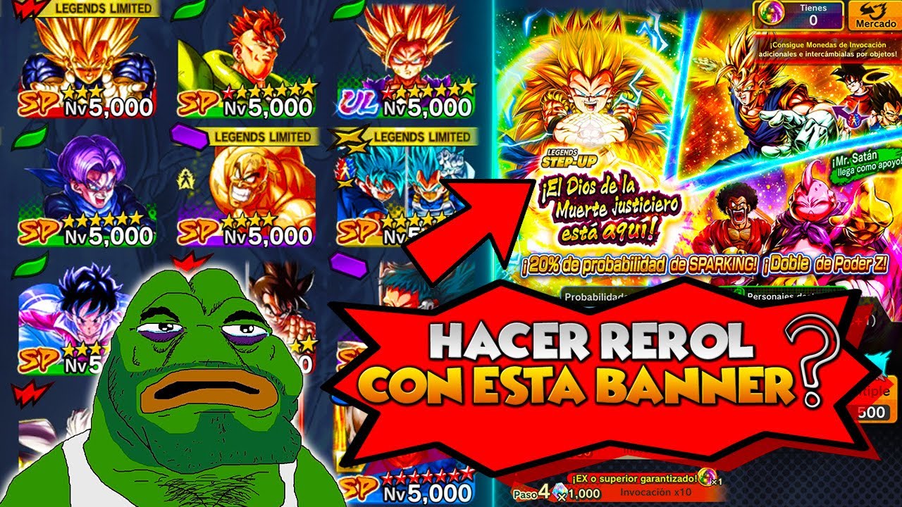 ¿VALE LA PENA HACER REROL CON LA BANNER DEL GOTENKS SSJ3 ? DRAGON BALL ...