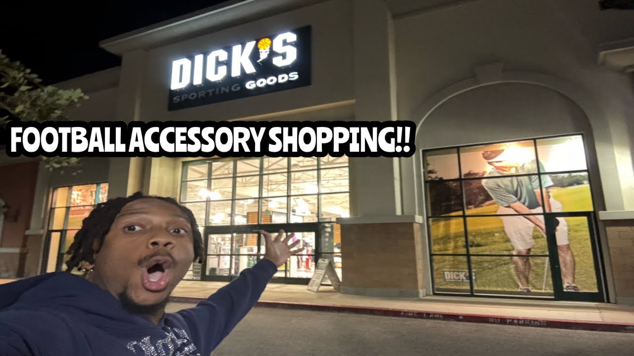 We're Back!! Football Accessory Shopping At Dick's Sporting Goods ...