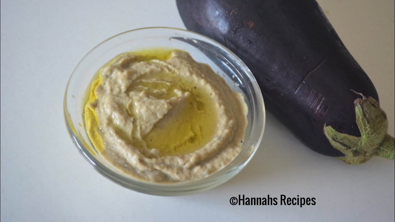 മുത്തബൽ//Moutabel//Arabic Cuisines//How to make Moutabel //Arabic Food ...