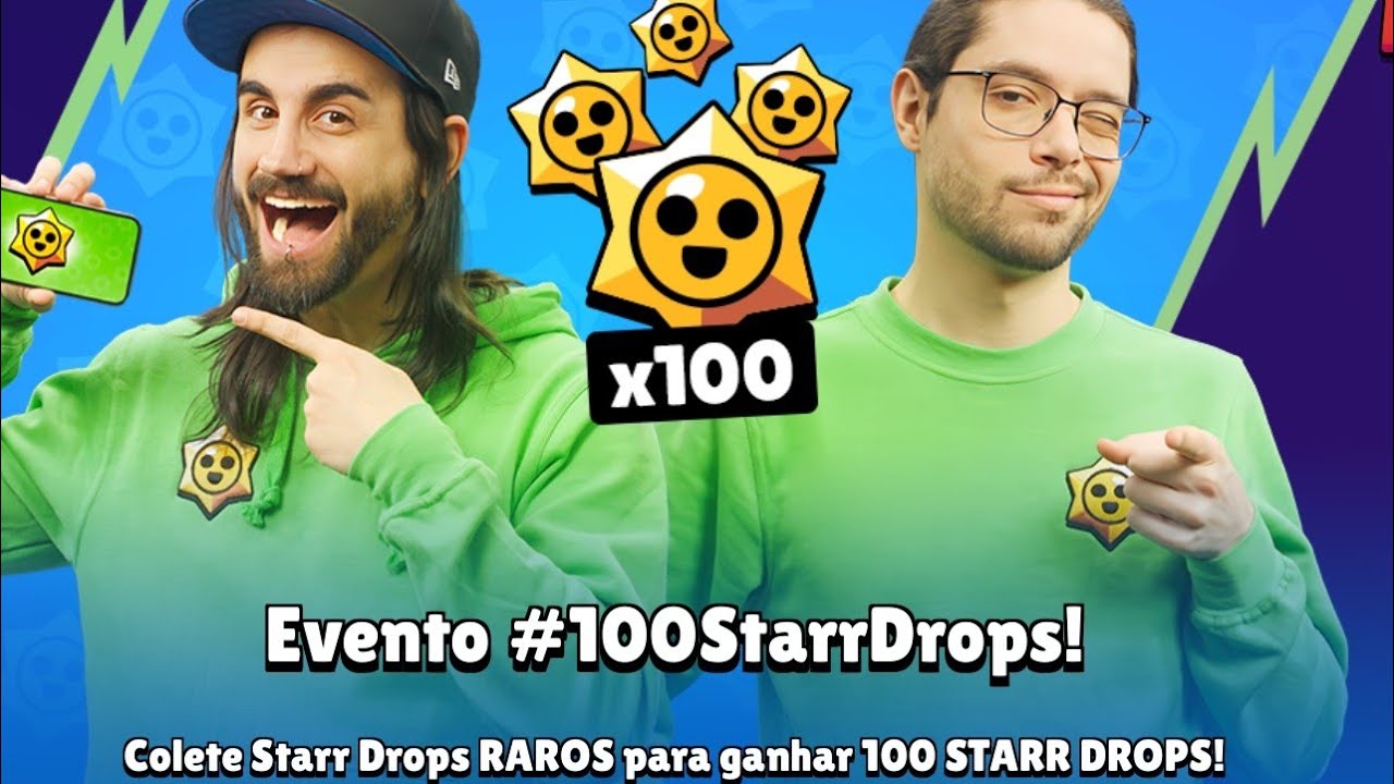 BRAWL STARS #529 COMEÇOU O EVENTO GLOBAL COM 100 STARR DROPS GRATUITOS ...