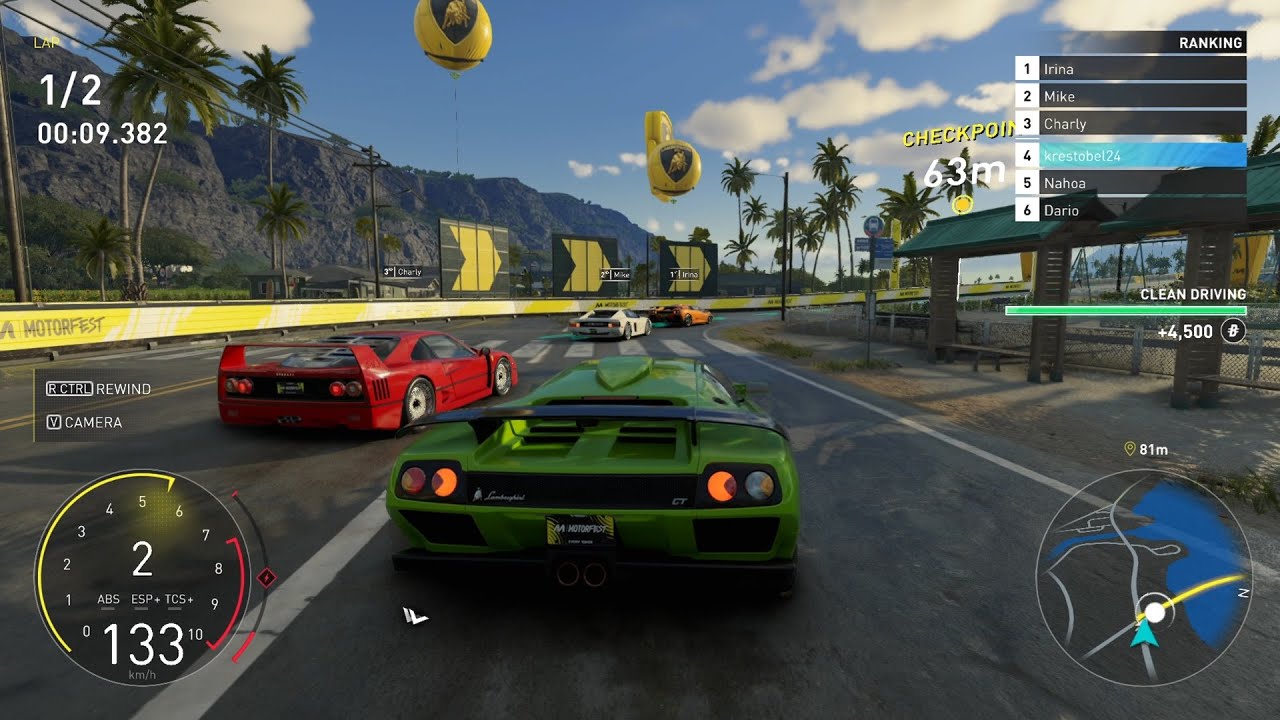 Crew Motorfest - Lamborghini Mission 3 of 8 - Walkthrough - Gameplay ...