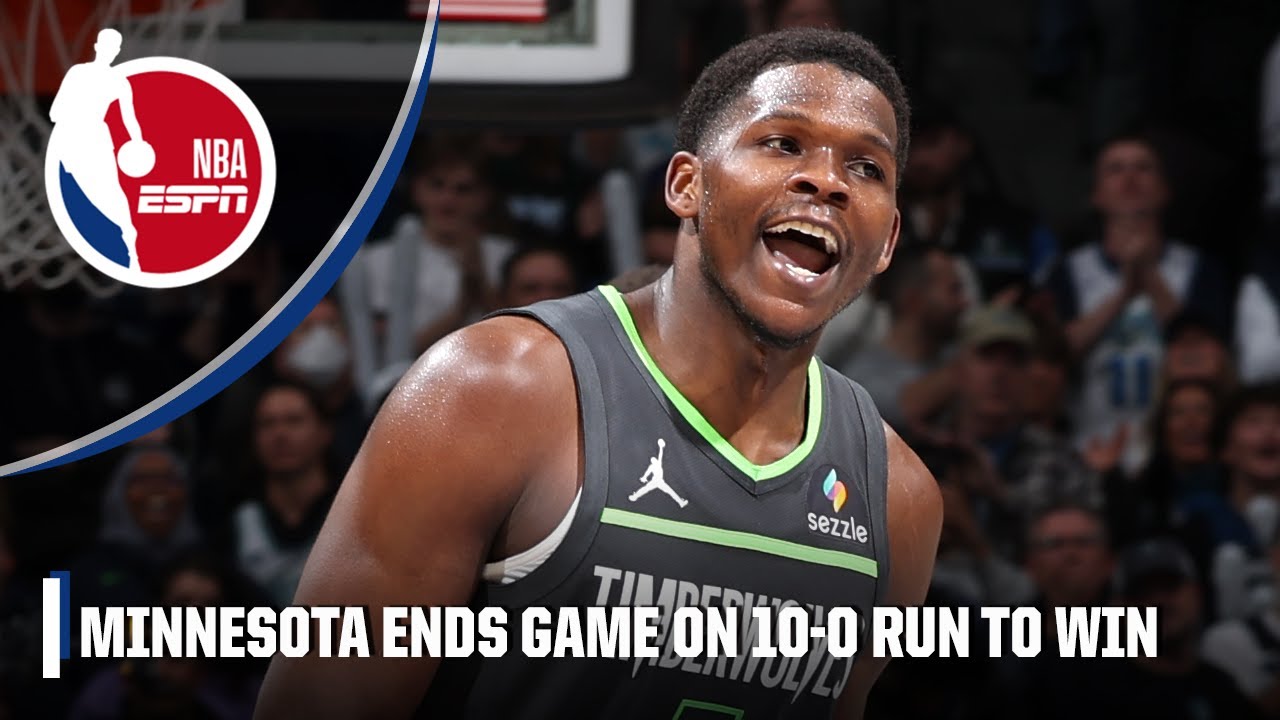 Timberwolves RALLY to beat Nuggets 👀 10-0 run to end game | NBA on ESPN ...